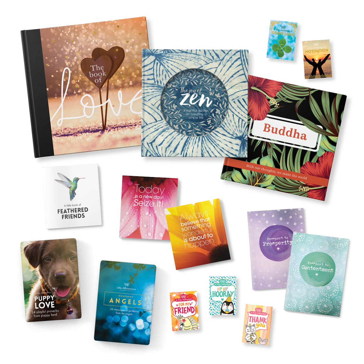 Positivity 20 Gift and 20 Greeting Card Bundle | Affirmations ...